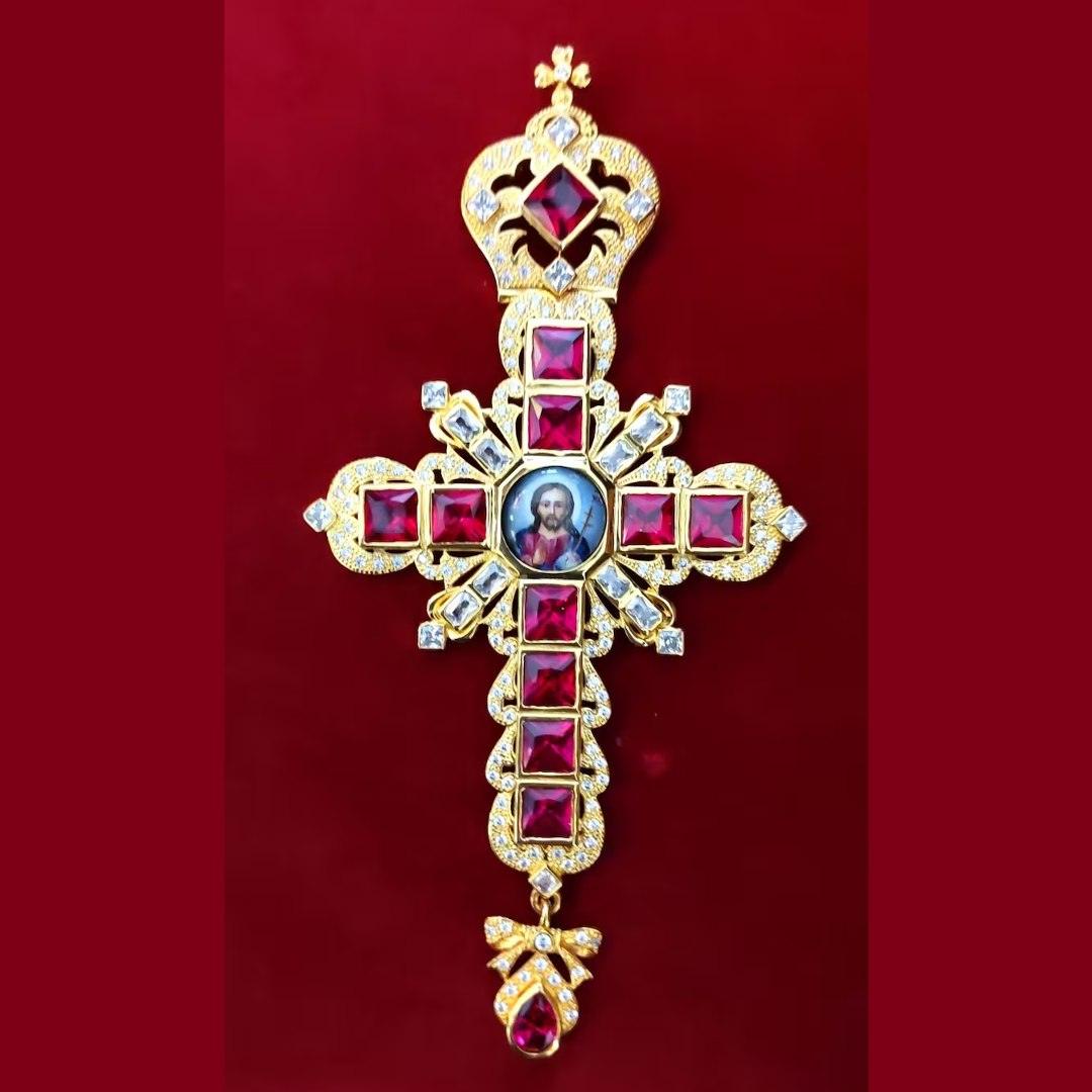 Pectoral Cross, Byzantine Cross, Orthothox and Catholic Cross, Priest ...