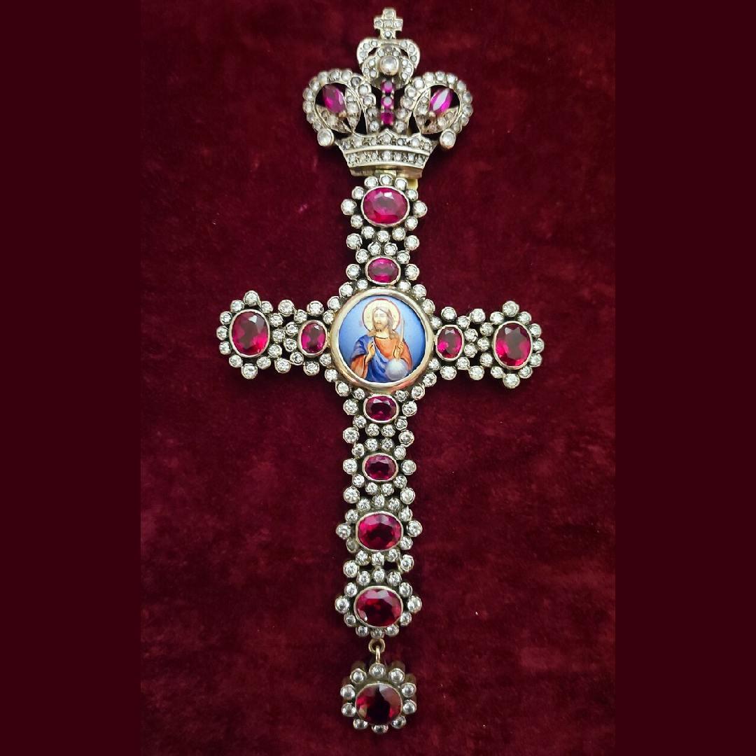 Pectoral Cross, Byzantine Cross, Orthothox and Catholic Cross, Priest ...