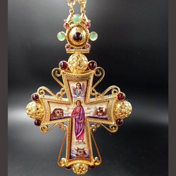 Pectoral Cross, Byzantine Cross, Orthothox and Catholic Cross, Priest ...