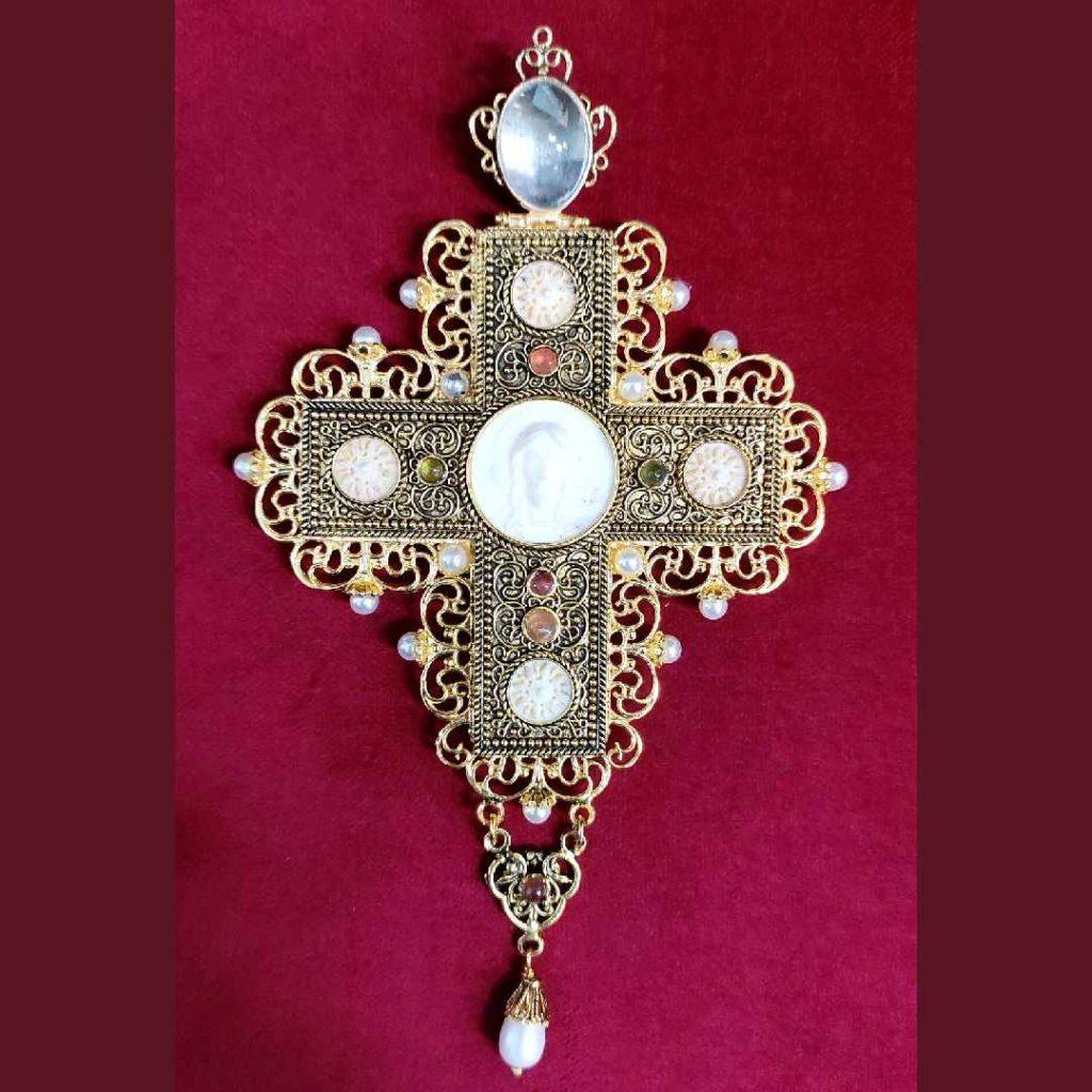 Handmade Pectoral Cross - 0000098 - Byzantine Art