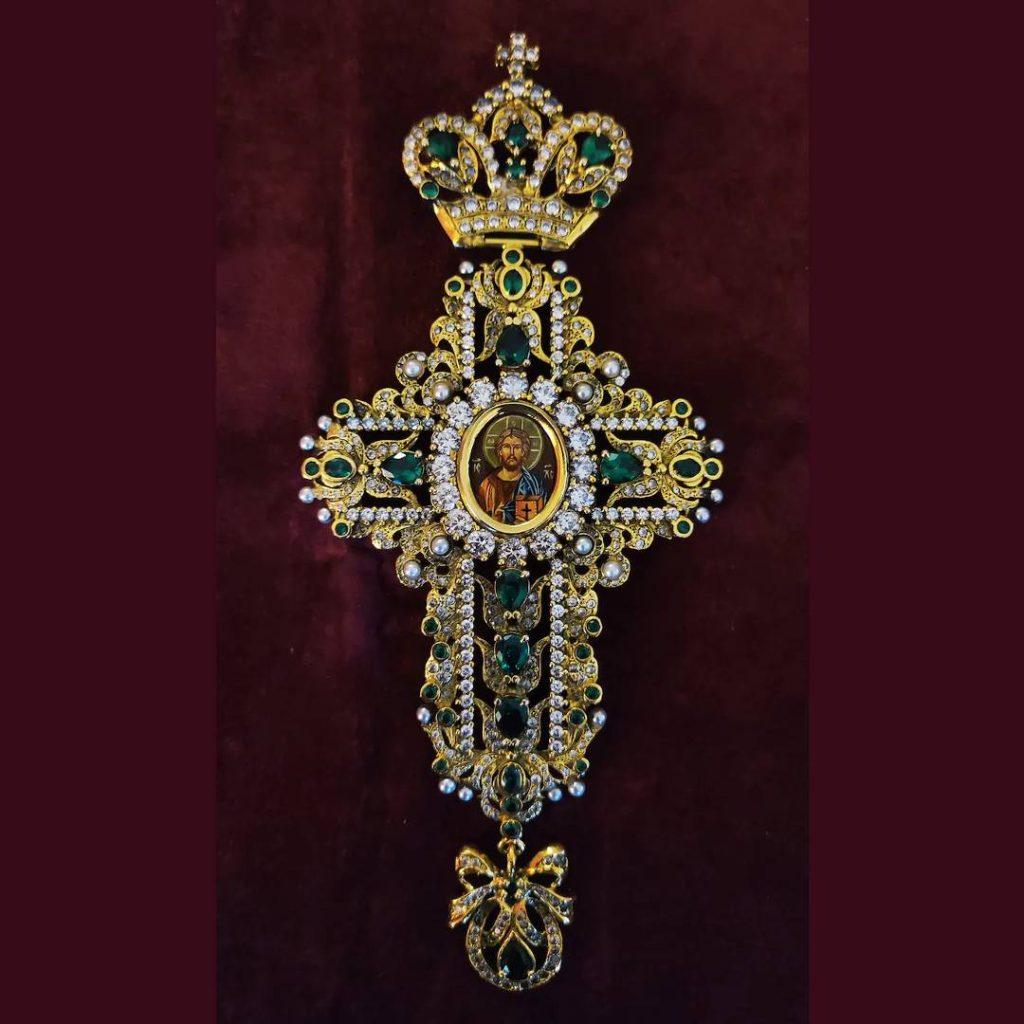 Byzantine Style Handmade Pectoral Cross - Byzantine Art