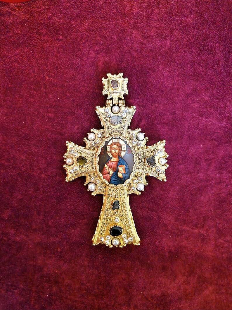 Pectoral Cross, Byzantine Cross, Orthothox and Catholic Cross, Priest ...