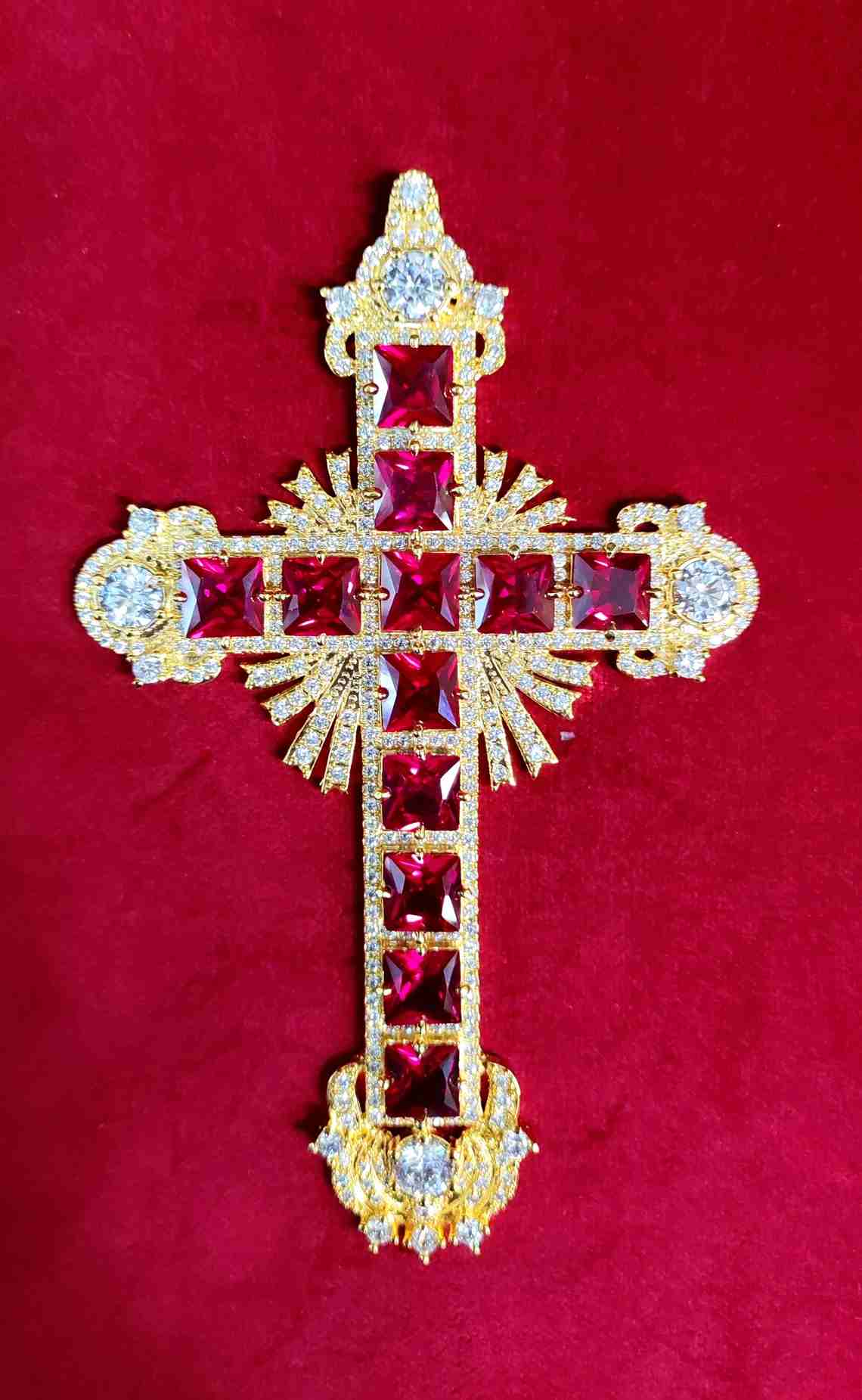 Exquisite Handmade Pectoral Cross-00001 - Byzantine Art