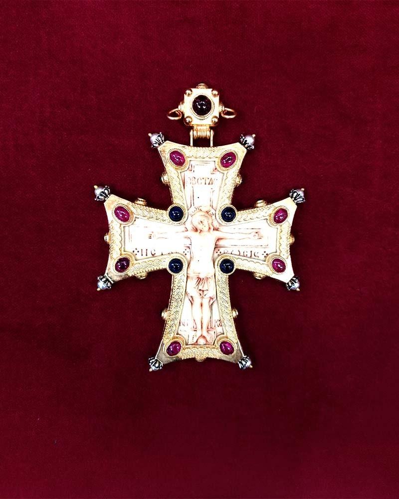 Handmade Pectoral Cross - 000007 - Byzantine Art