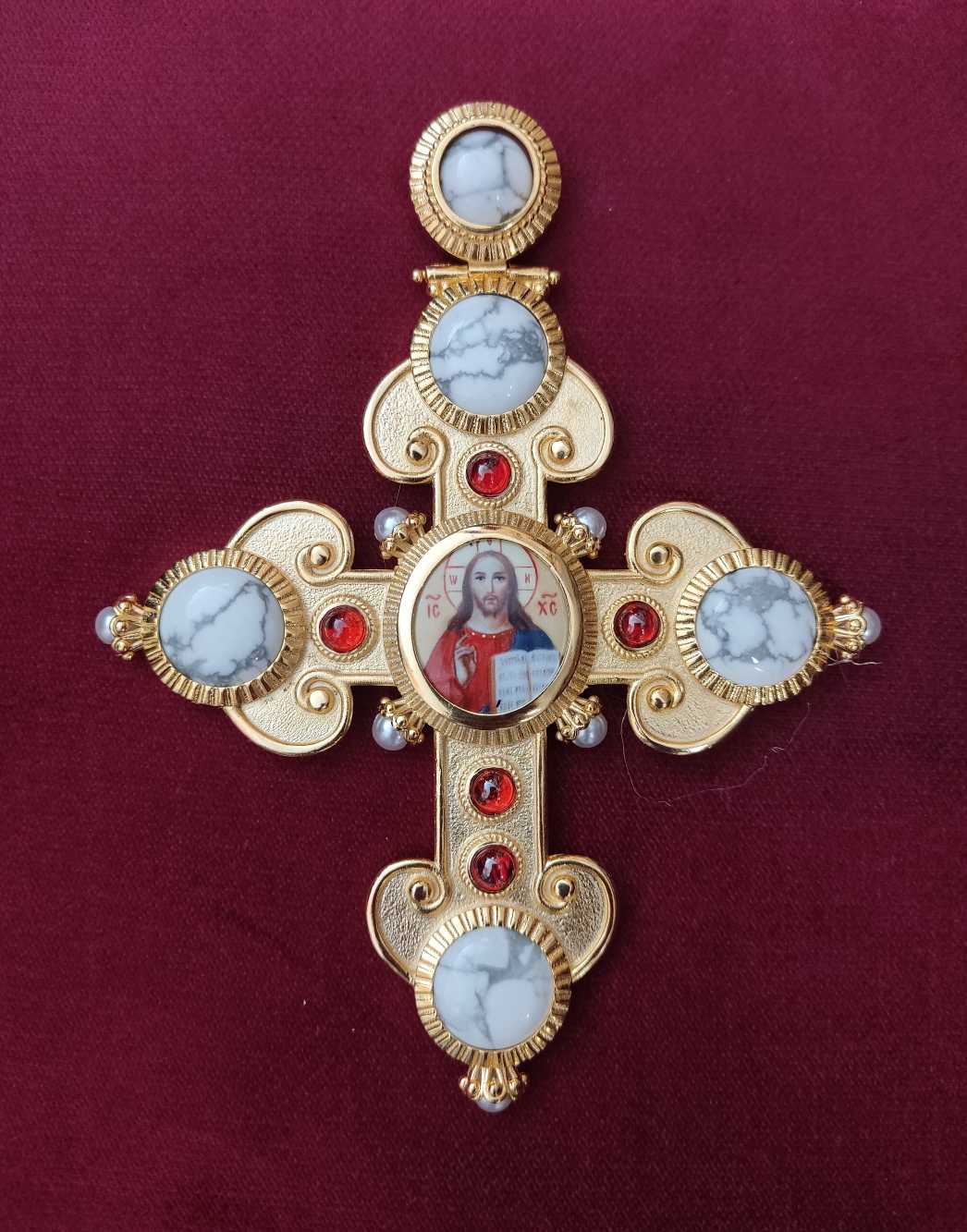 Exquisite Handmaded Pectoral Cross - 0000231 - Byzantine Art