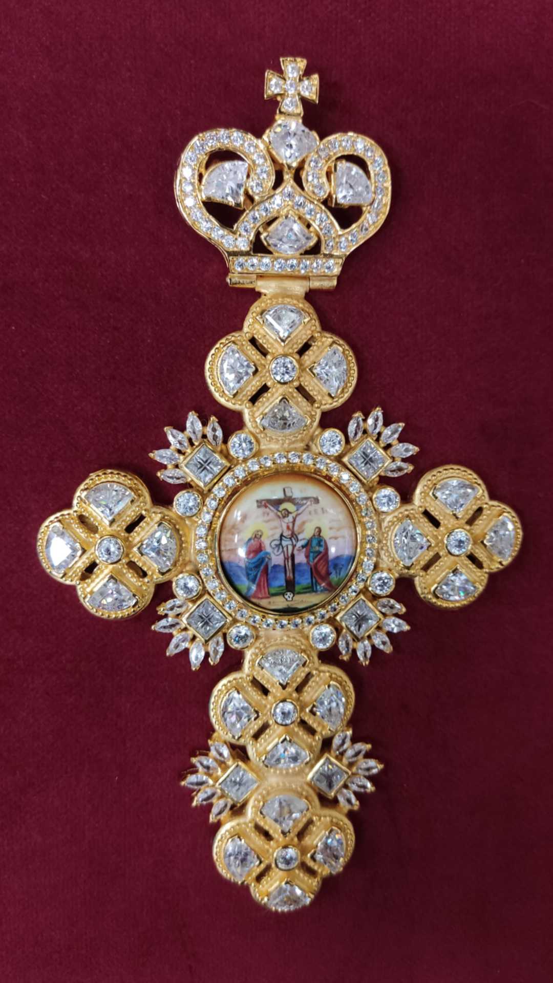 Exquisite Handmaded Pectoral Cross - 0000233 - Byzantine Art