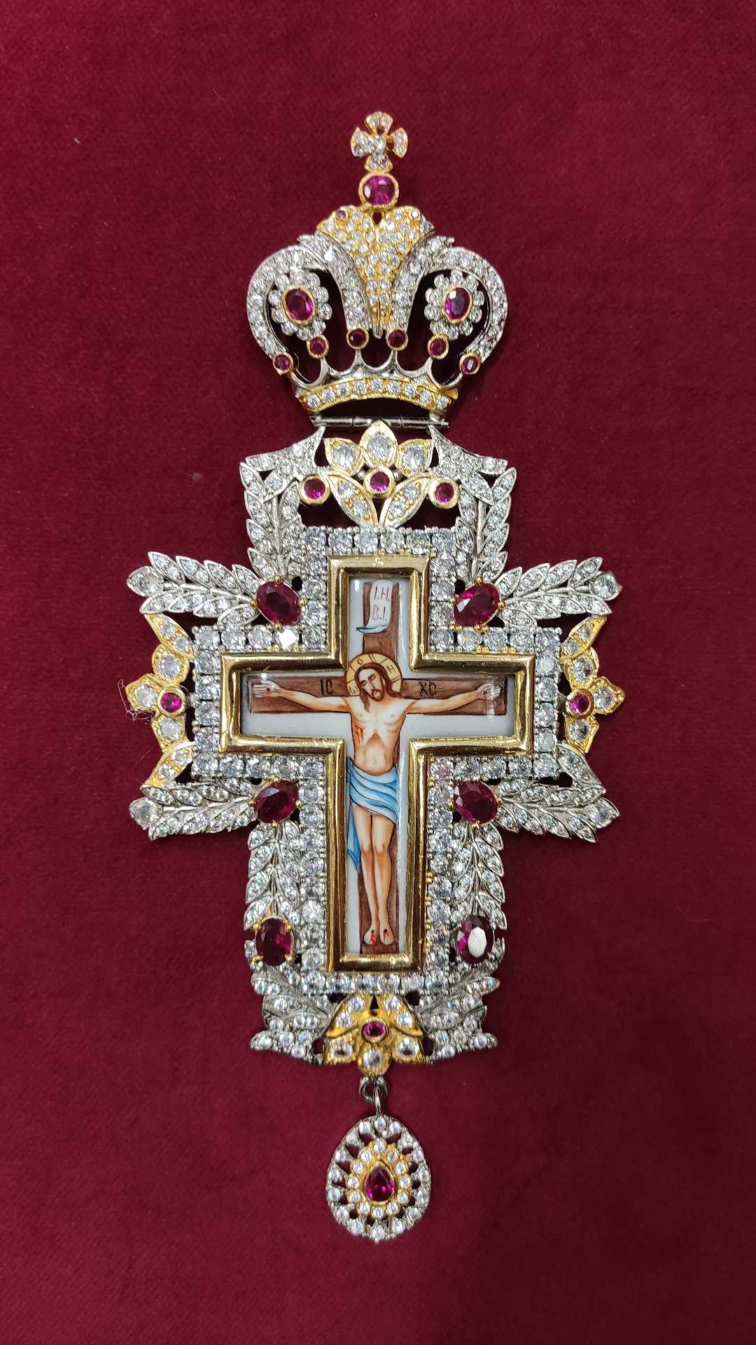 Exquisite Handmaded Pectoral Cross - 0000236 - Byzantine Art